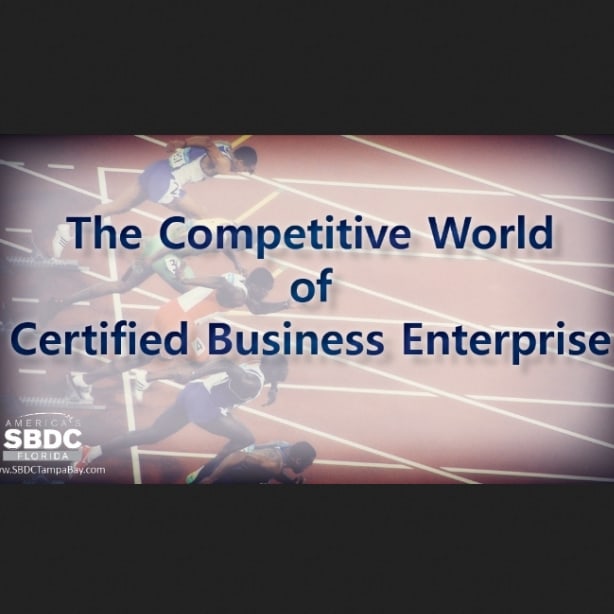 The Competitive World of Certified Business Enterprise